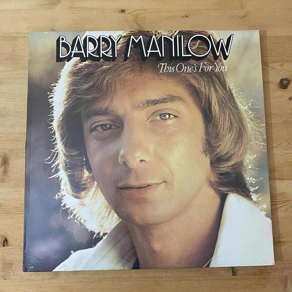 Media | Barry Manilow This Ones For You Vinyl Record Vg P7 | Poshmark